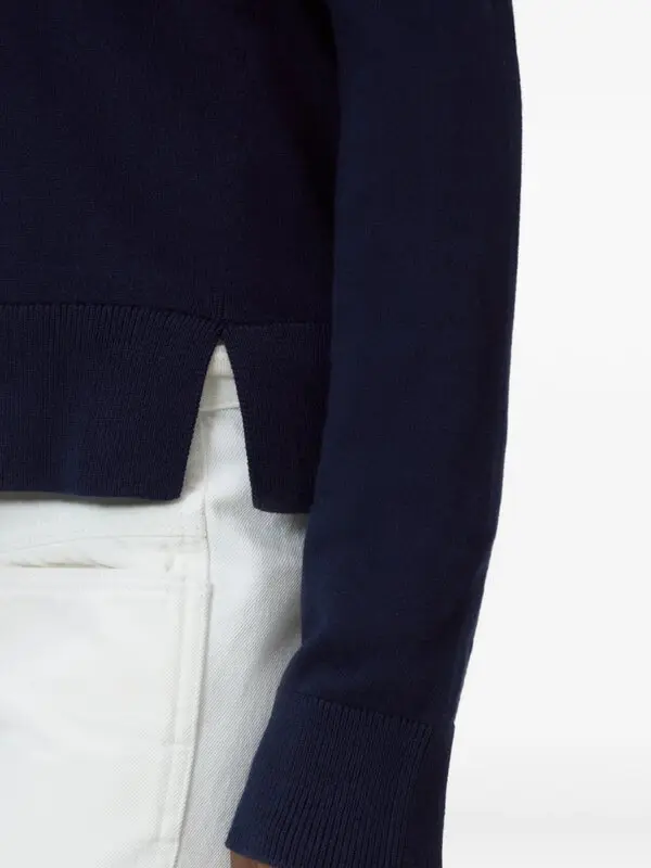Closed Long-sleeve Crew-neck Sweater