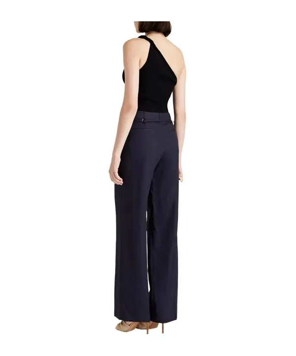 Jacquemus Two-tone One-shoulder Knit Top