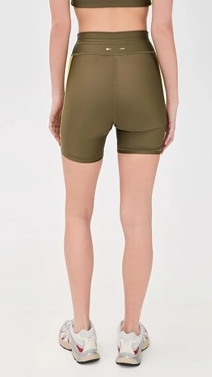The Upside Drawstring Stripe Detail Shorts
