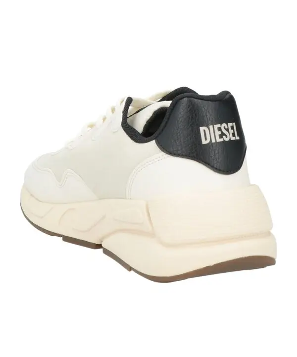 DIESEL® Low Top Lace Up Sneakers - Ivory