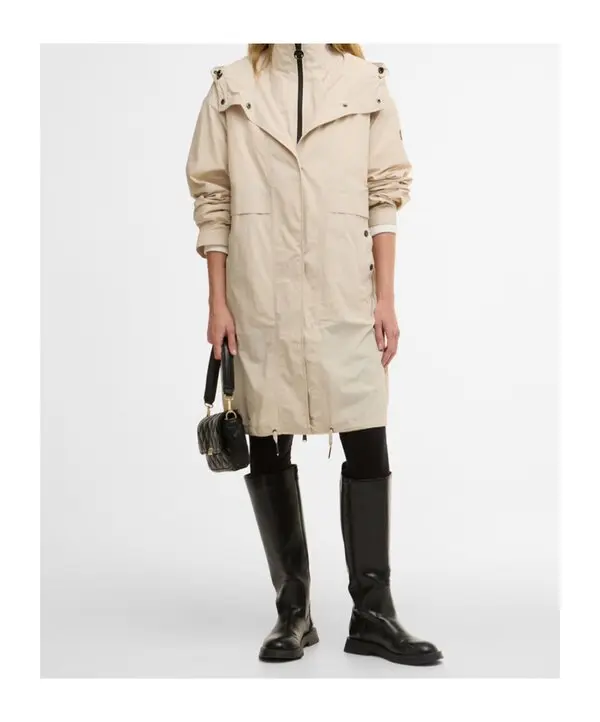 Barbour Atlantis Showerproof Jacket With Hood And Drawstring Hem