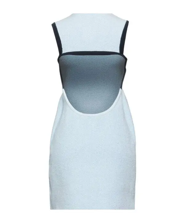 Jacquemus Sleeveless Two-tone Mini Dress - Blue