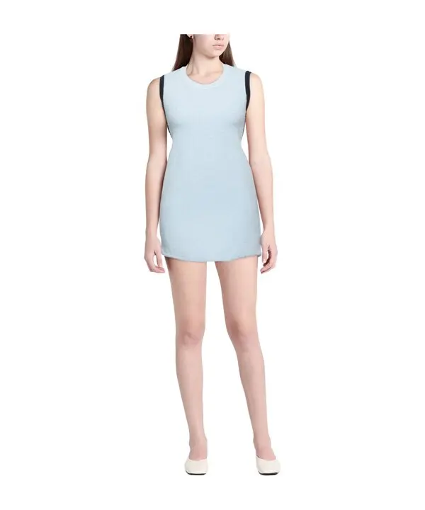 Jacquemus Sleeveless Two-tone Mini Dress - Blue