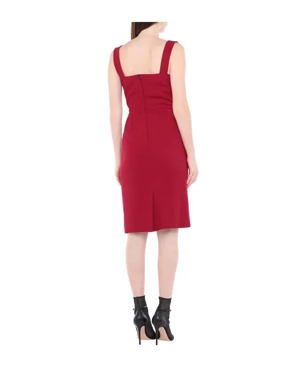 Dolce & Gabbana Sleeveless Square Neck Bodycon Dress