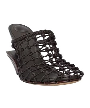 Jacquemus Minimalist Round-toe Mules - Black