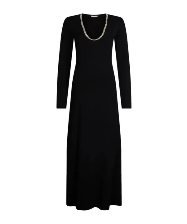 Liu Jo Knit Dress With Rhinestone Embellishment