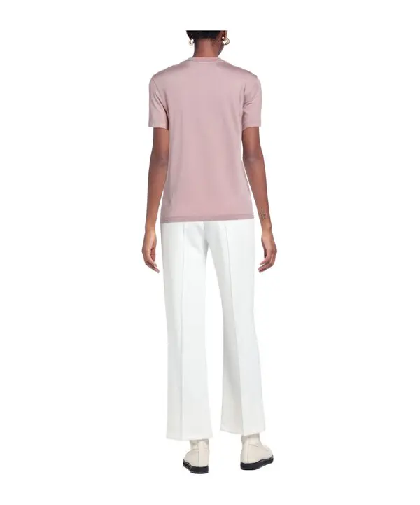 DIESEL® Embroidered Round Neck Short Sleeve T-shirt