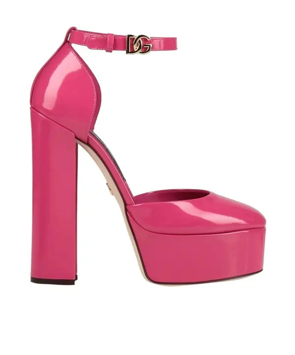 Dolce & Gabbana Patent Leather Platform Pumps