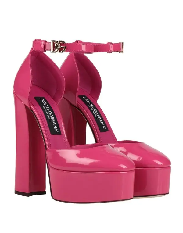Dolce & Gabbana Patent Leather Platform Pumps