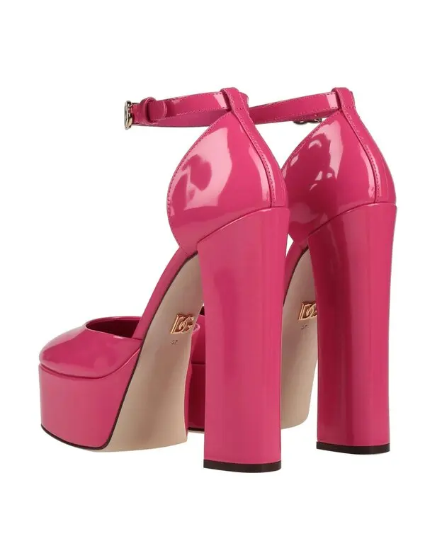 Dolce & Gabbana Patent Leather Platform Pumps