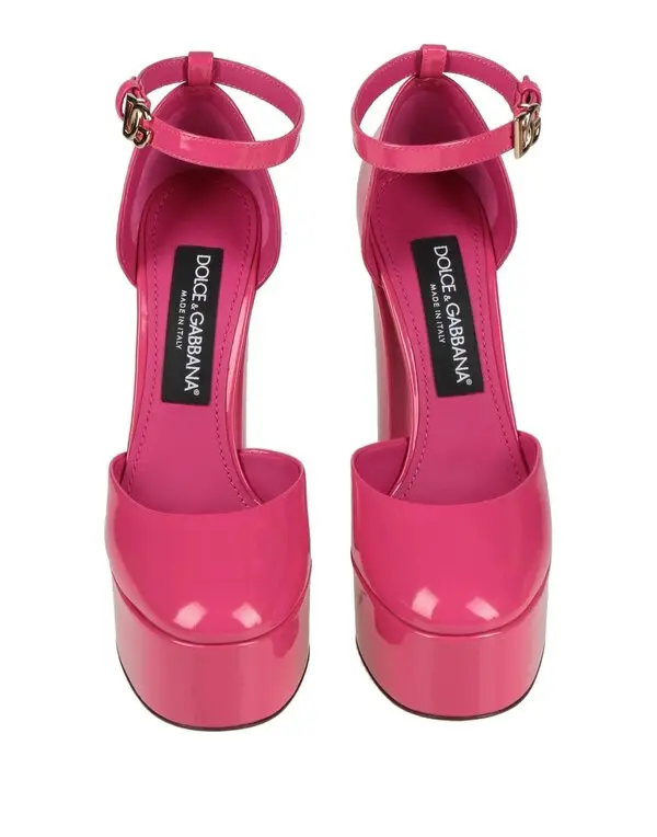 Dolce & Gabbana Patent Leather Platform Pumps