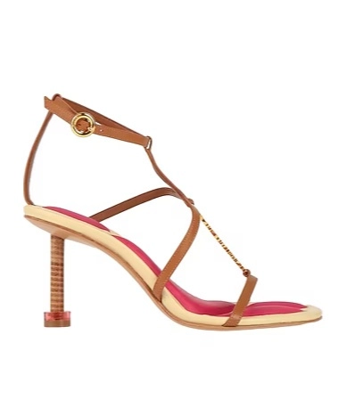 Jacquemus Minimalist Buckle Strap Sandals