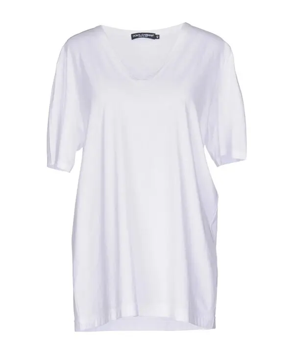 Dolce & Gabbana Solid Color T-shirts