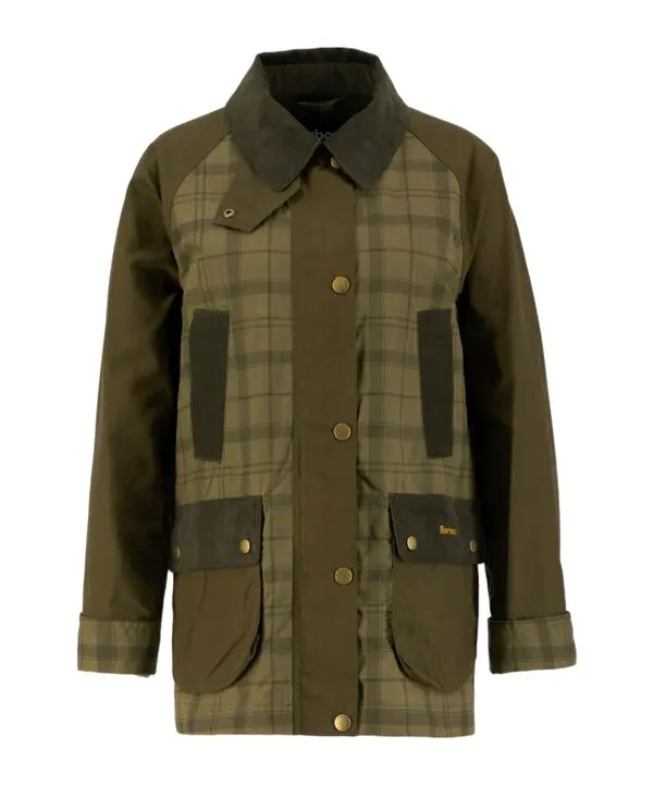 Barbour Plaid Long Sleeve Casual Jacket