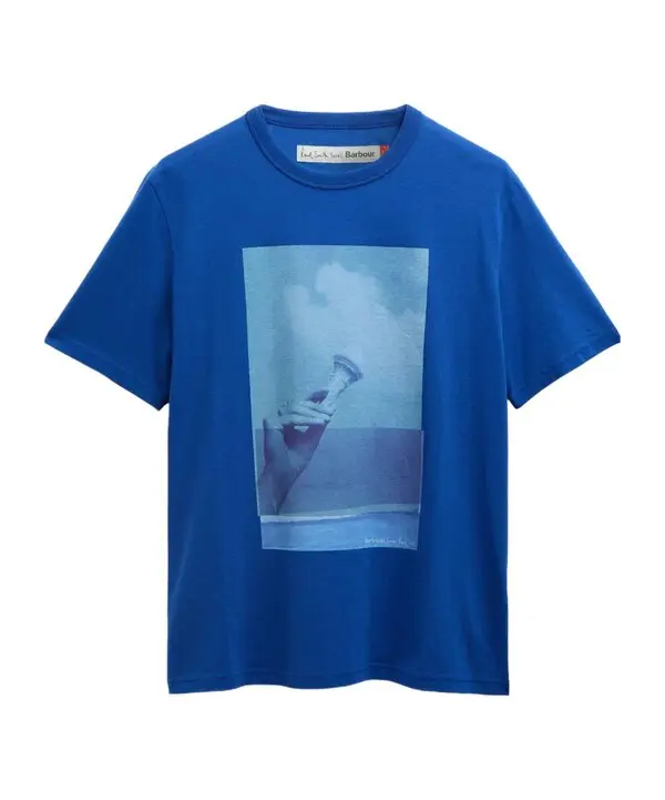 Barbour X Paul Smith Graphic-print T-shirt