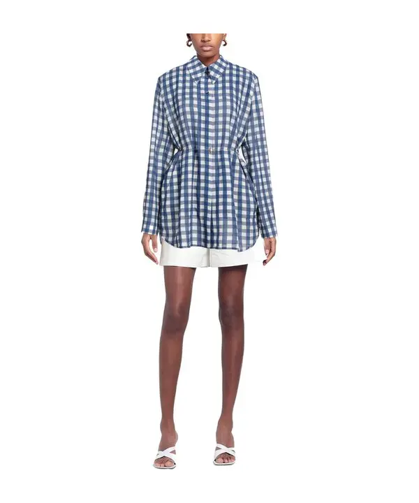 Jacquemus Plaid Long Sleeve Shirt