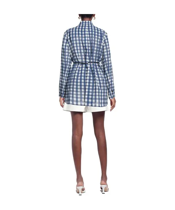 Jacquemus Plaid Long Sleeve Shirt