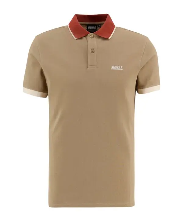 Barbour Logo Embroidered Polo Shirt