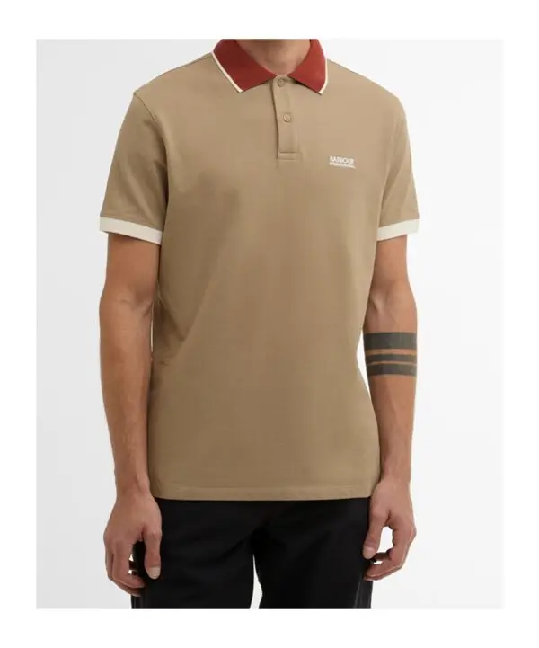 Barbour Logo Embroidered Polo Shirt