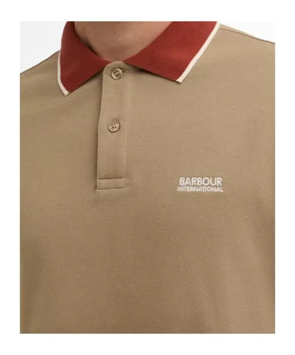 Barbour Logo Embroidered Polo Shirt