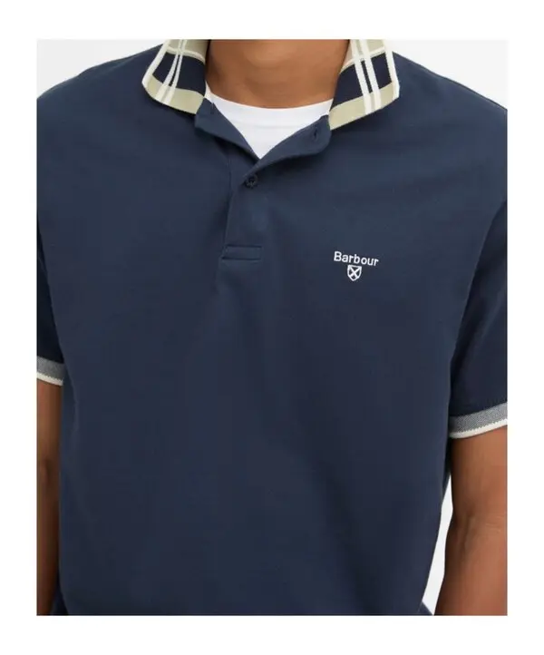 Barbour Logo Embroidered Polo Shirt