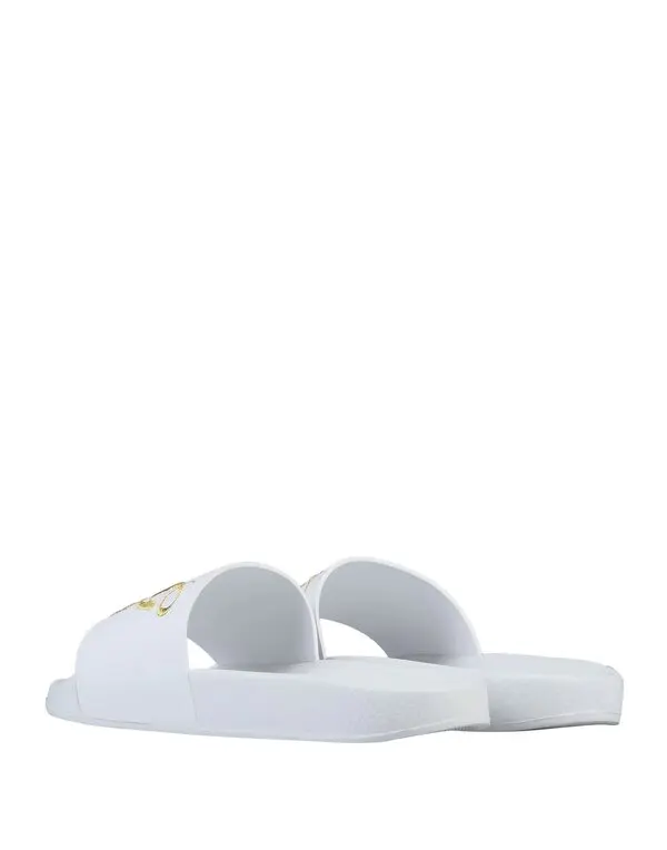 Dolce & Gabbana Embroidered Logo Slides
