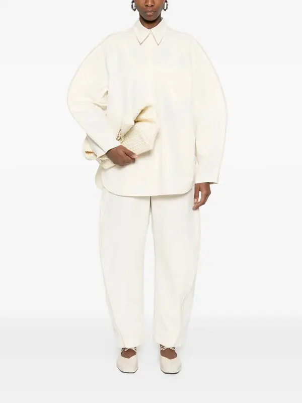 Nanushka Balloon Binding Detail Shirt