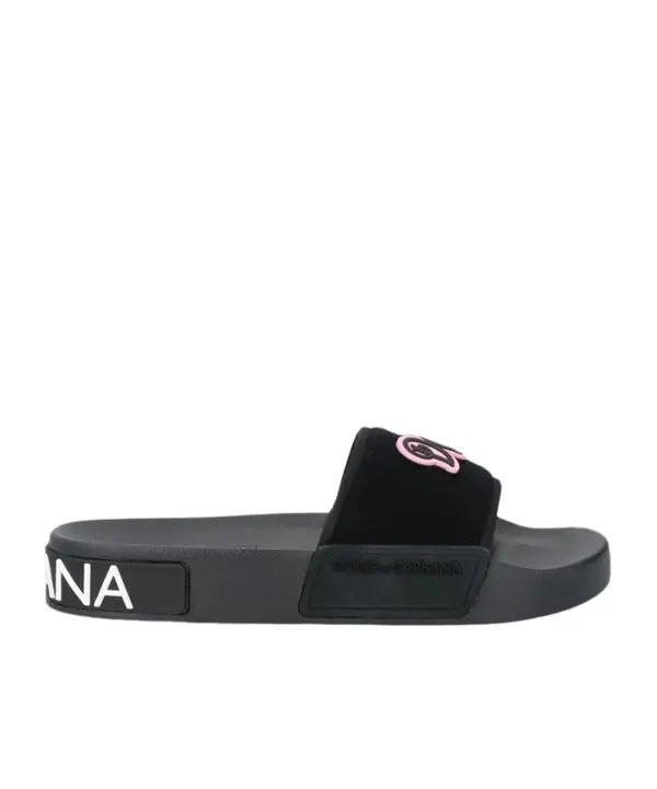 Dolce & Gabbana Letter Print Pool Slides