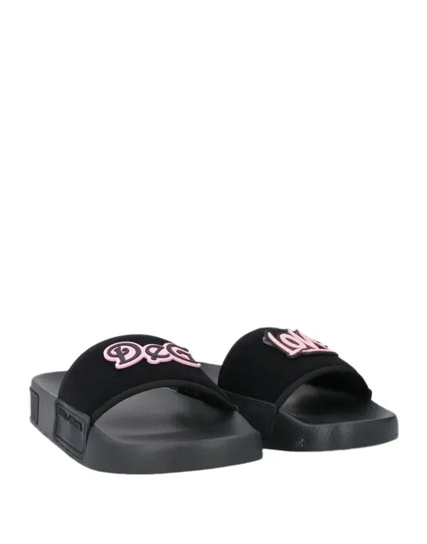 Dolce & Gabbana Letter Print Pool Slides