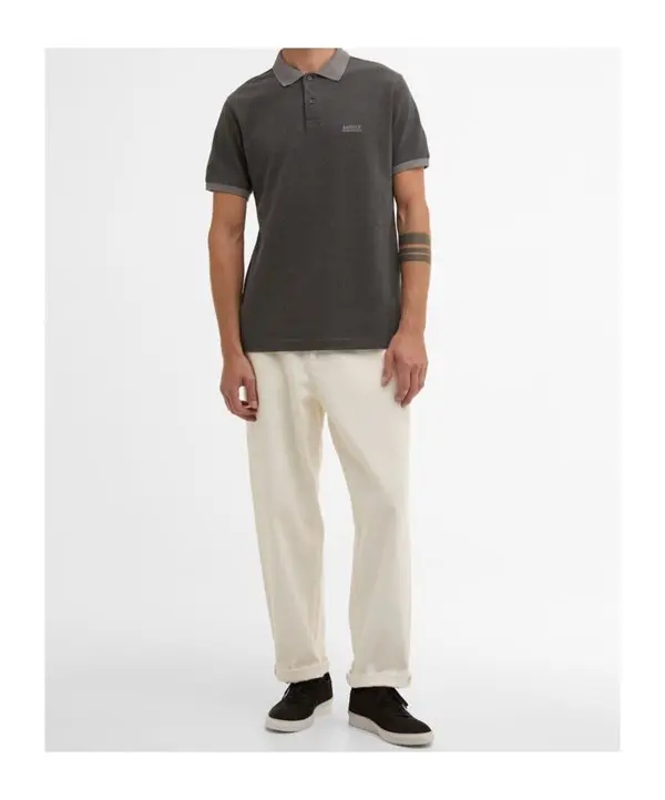 Barbour Logo Embroidered Polo Shirt