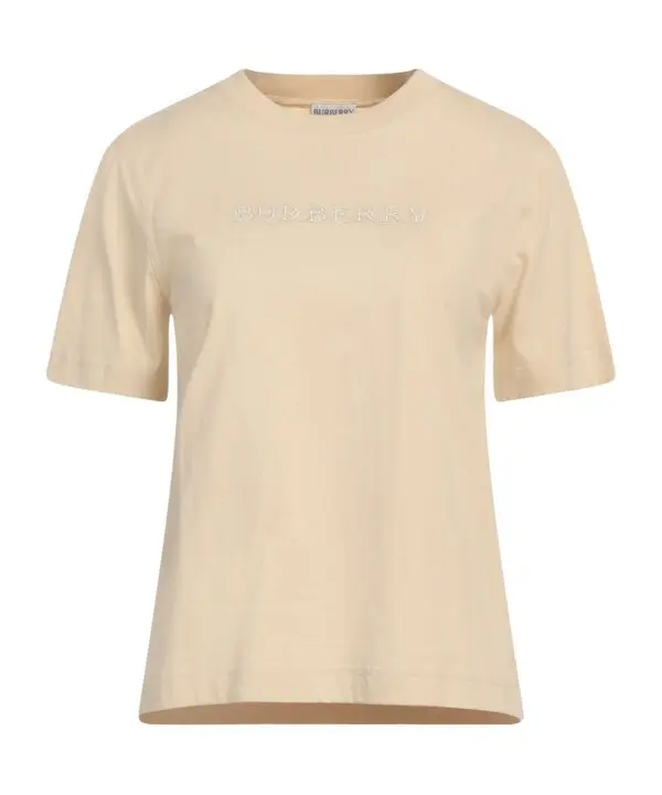 Burberry Solid-color Short-sleeved Crew Neck T-shirt