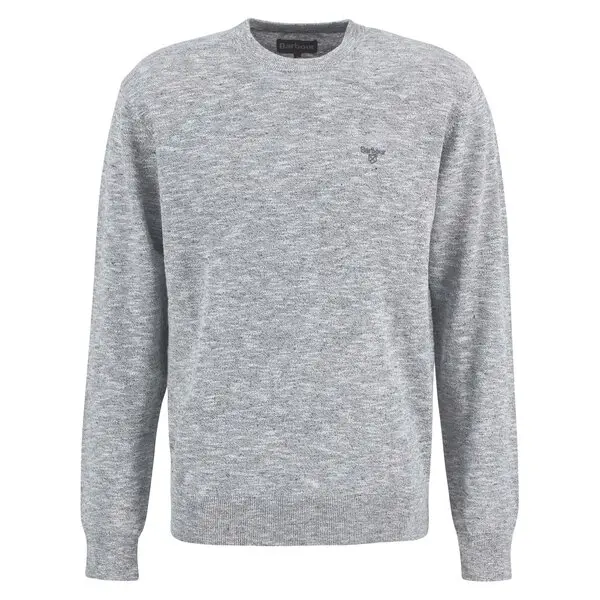 Barbour Flaxby Crew Neck Sweater - Gray