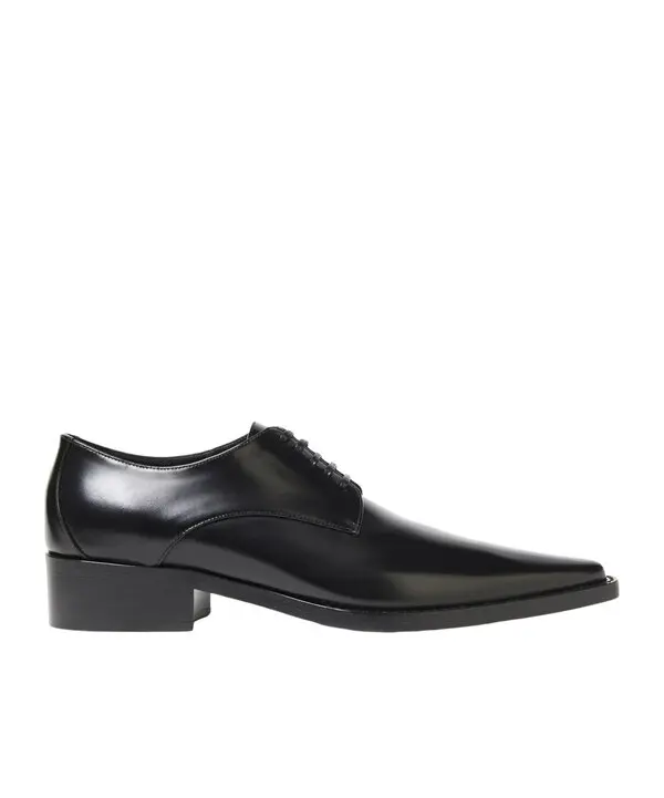 Dolce & Gabbana Solid Color Laced Shoes