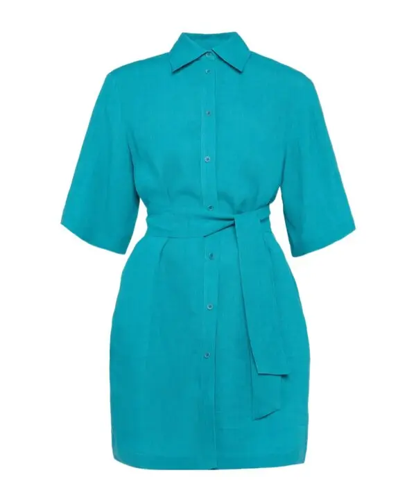 ERES Belted Shirt Dress