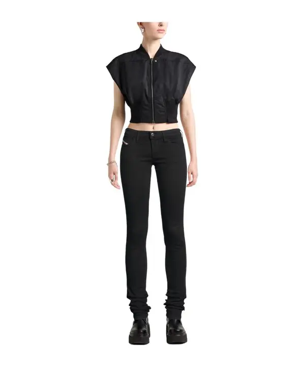 DIESEL® Low-rise Stretch Jeans - Black