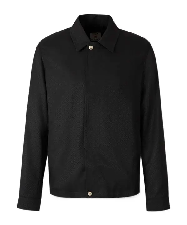 Casablanca Long-sleeved Zipped Overshirt