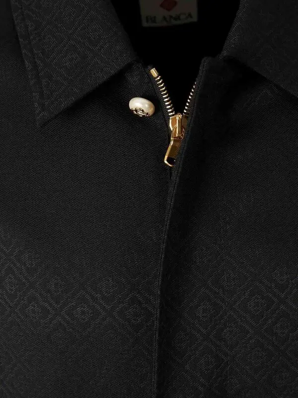 Casablanca Long-sleeved Zipped Overshirt