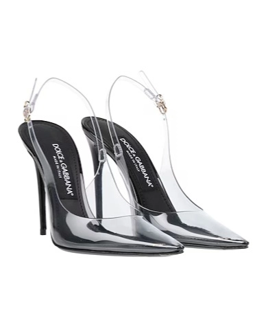 Dolce & Gabbana Pointedtoe Solidcolor Thinstrap Highheels