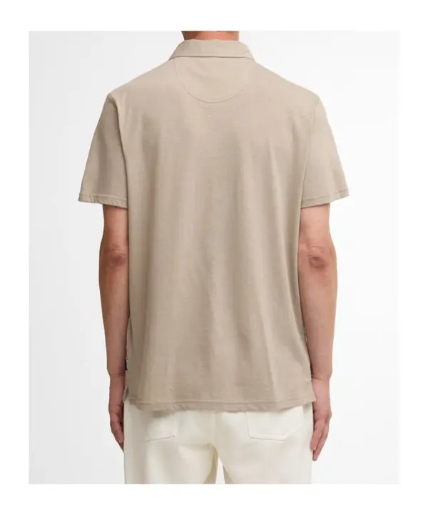 Barbour Short-sleeved Polo Shirt With Chest Pocket