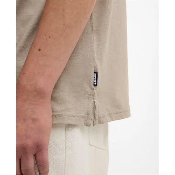 Barbour Short-sleeved Polo Shirt With Chest Pocket