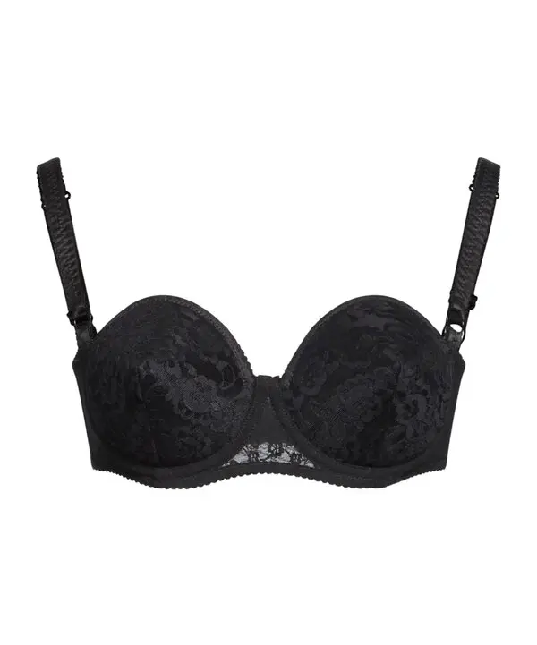 Dolce & Gabbana Lace Push-up Bra - Black