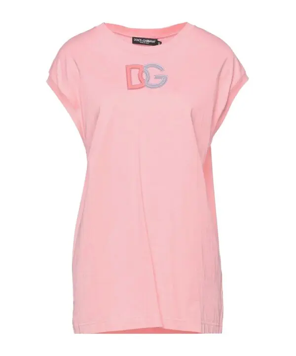 Dolce & Gabbana Solid-color Short-sleeved T-shirt