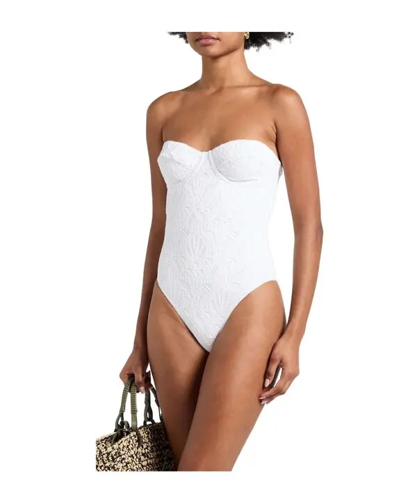 Farm Rio Broderie Anglaise One-piece Swimsuit