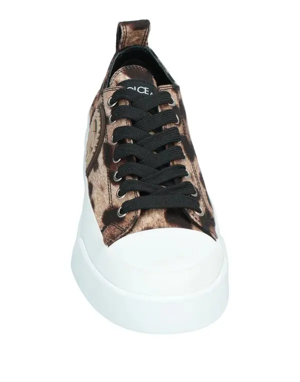 Dolce & Gabbana Leopard Print Low-top Sneakers