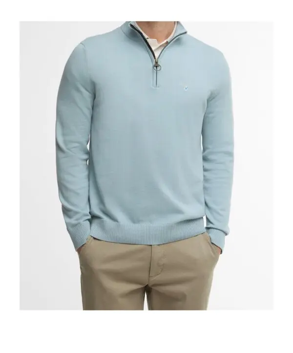 Barbour Lingwood Half-zip Sweater - Blue