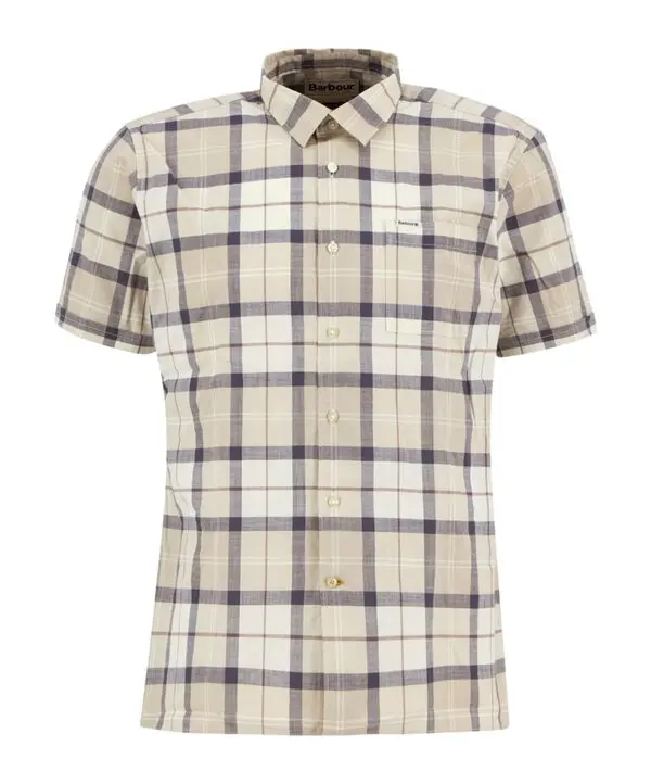 Barbour Plaid Short-sleeved Shirt