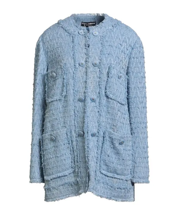 Dolce & Gabbana Solid Color Jackets - Blue