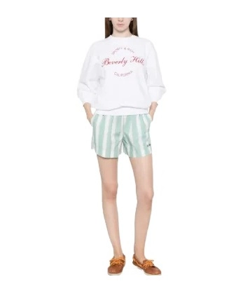 SPORTY  RICH Sporty & Rich Beverly Hills Crewneck Sweatshirt