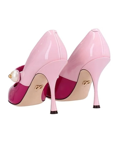 Dolce & Gabbana Twotone Pointedtoe Highheels