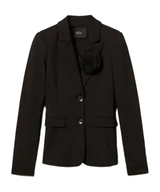 TWINSET Floral-brooch Blazer